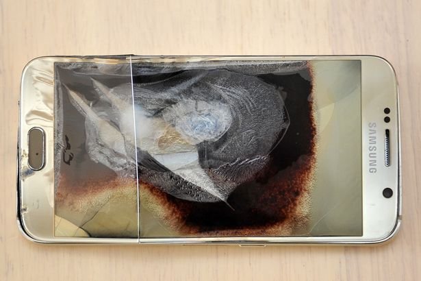 Samsung Galaxy S6 explode e quase causava ferimentos num bebe de seis ...